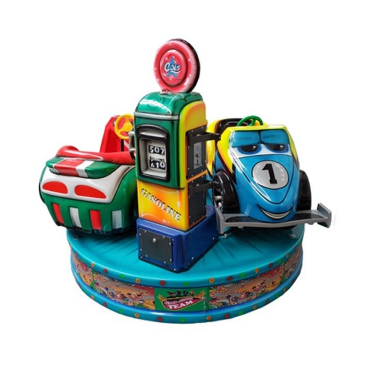 MINI CARROUSEL F1 - Manèges à pièces automatiques pour enfants - Kiddi ...