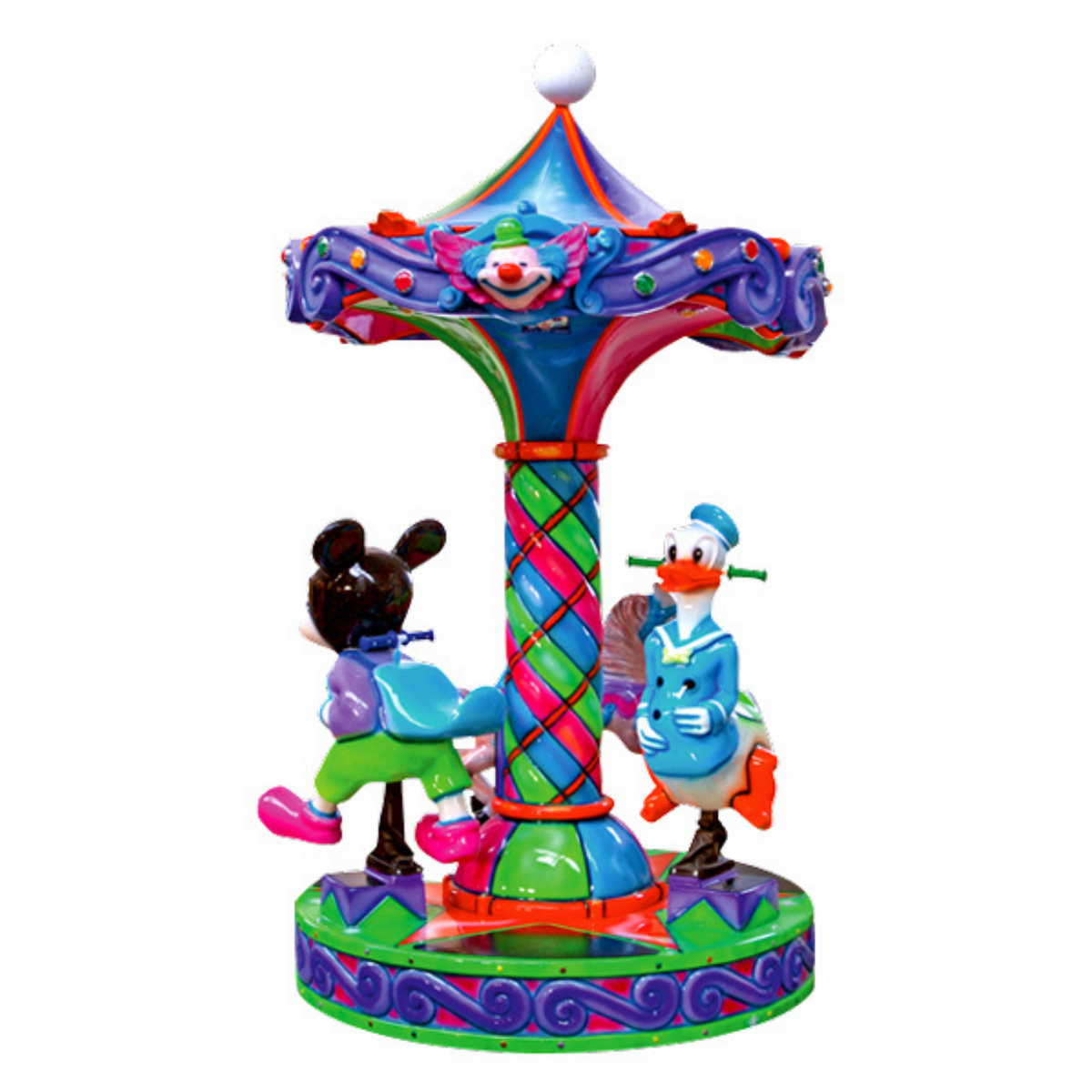 MINI CARROUSEL MIX - Manèges à pièces automatiques pour enfants - Kidd ...