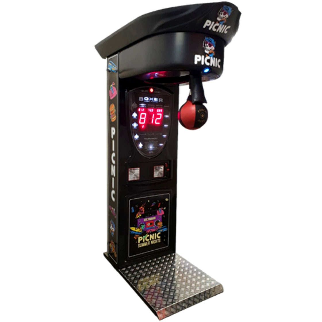 BOXER FIRE - machine à coup de poing - jeu de force — FestiMarketFrance